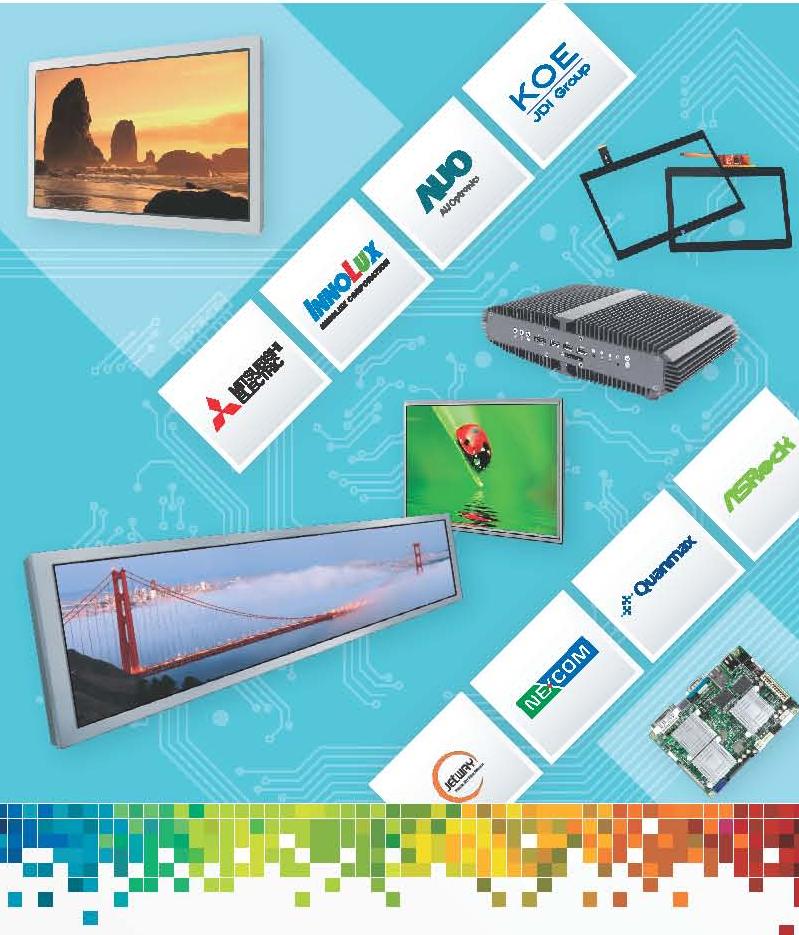 Vaste gamme de solutions d'affichage