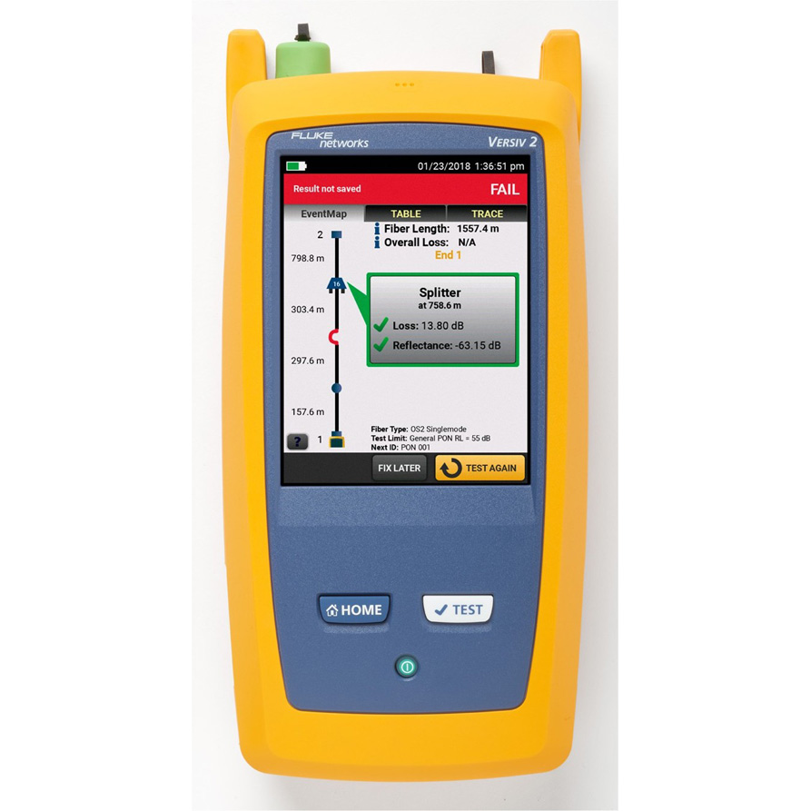 Réflectomètre optique
