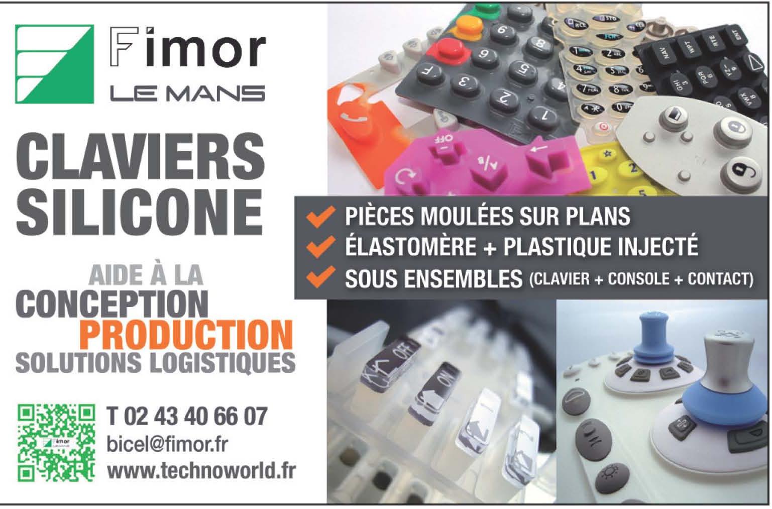 Claviers silicone
