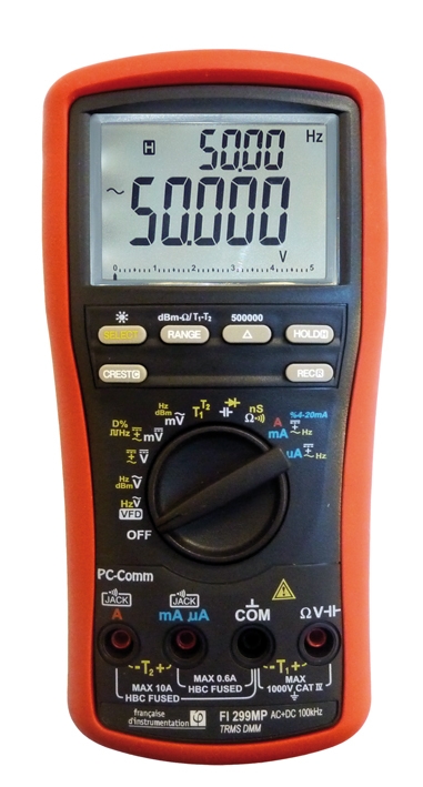 Multimètre numérique à forte protection et multiples fonctionnalités