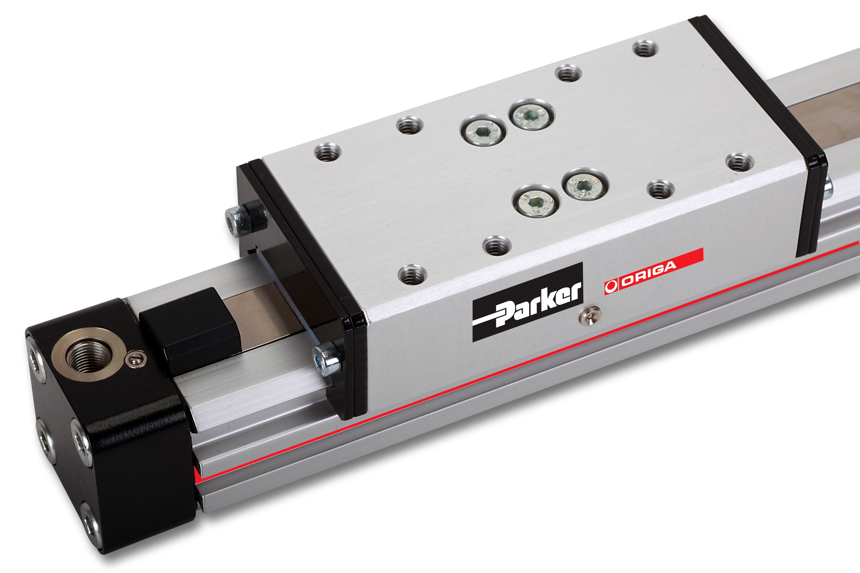 Vérins linéaires pneumatiques sans tige