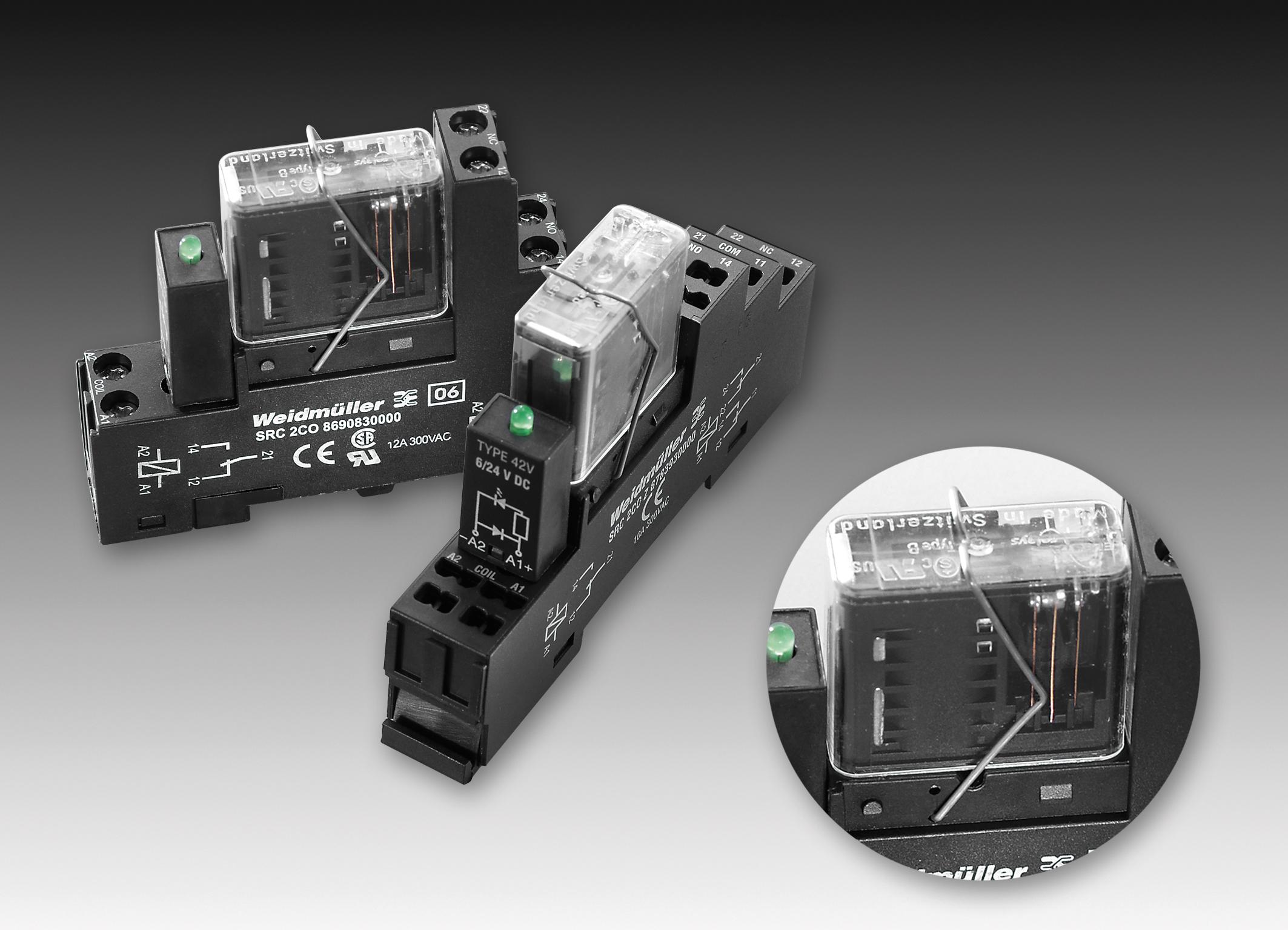 Relais à contacts forcés-guidés