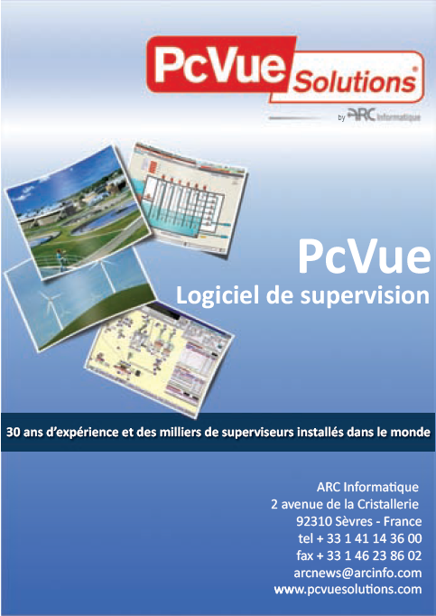 PcVue logiciel de supervision