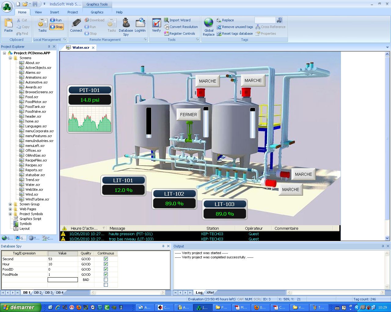 Logiciel de Supervision