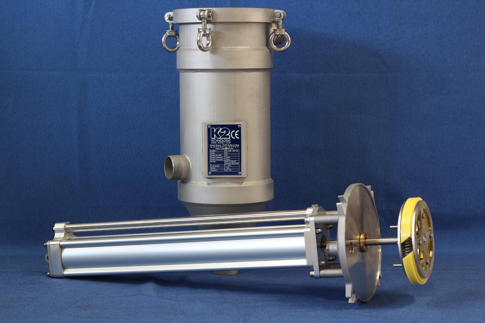 Filtre automatique à racleur