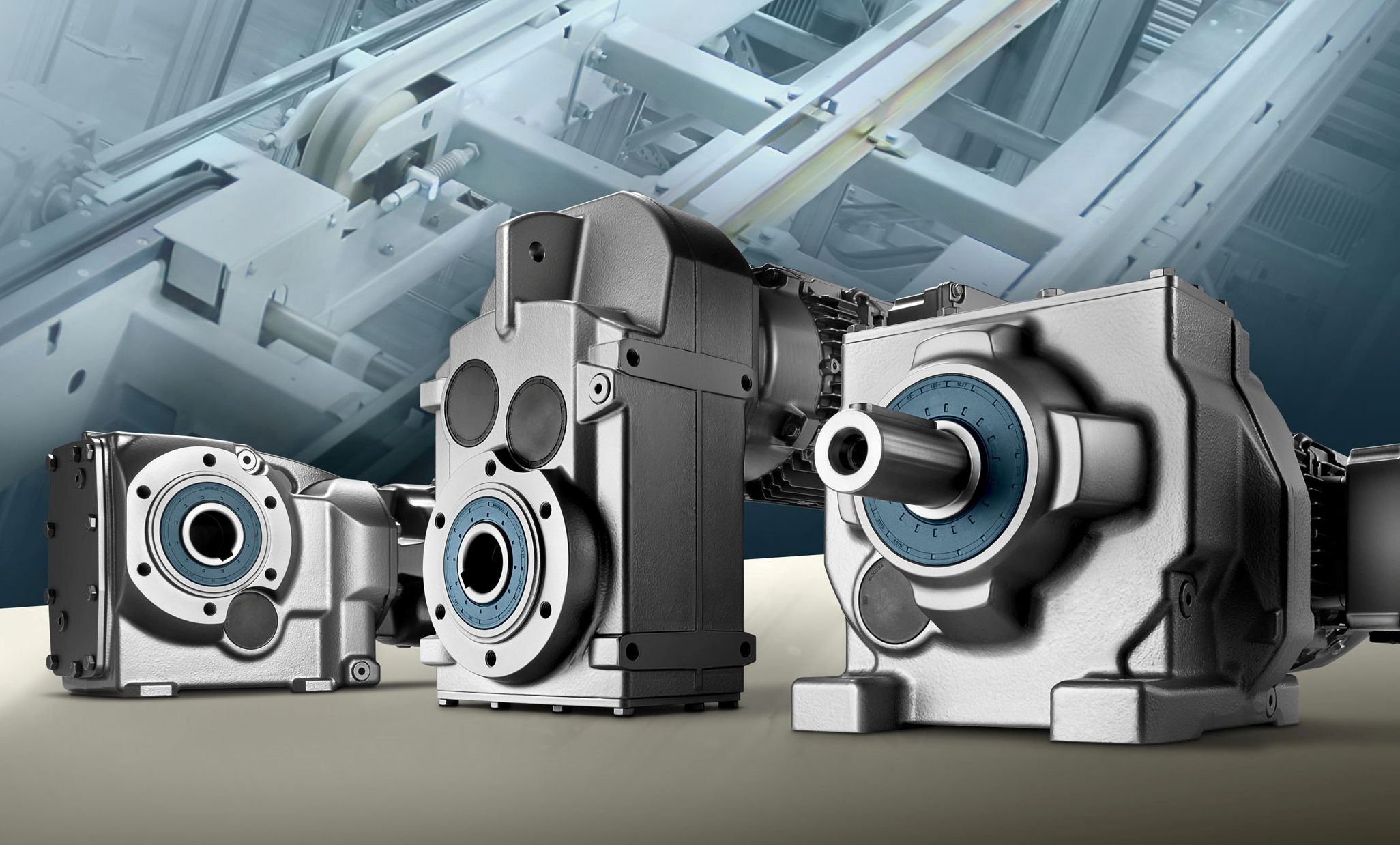 Gamme complète de motoréducteurs