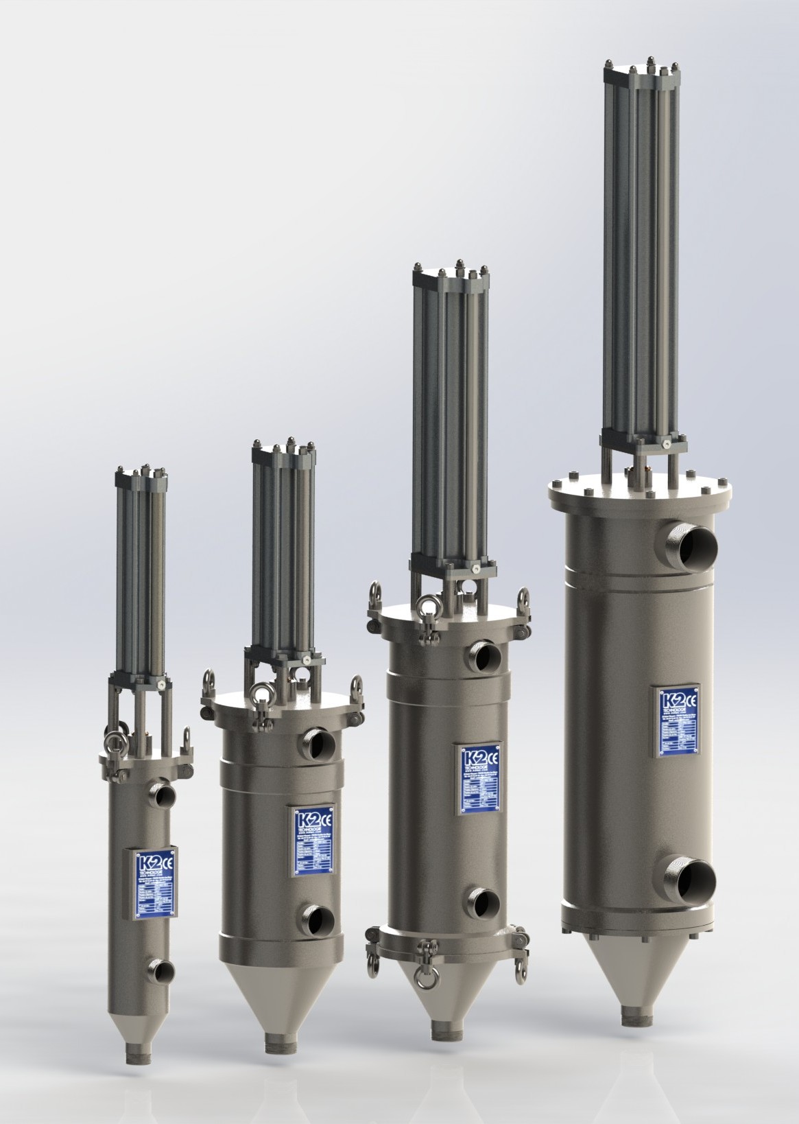 Filtre automatique à racleur à démontage et nettoyage aisés