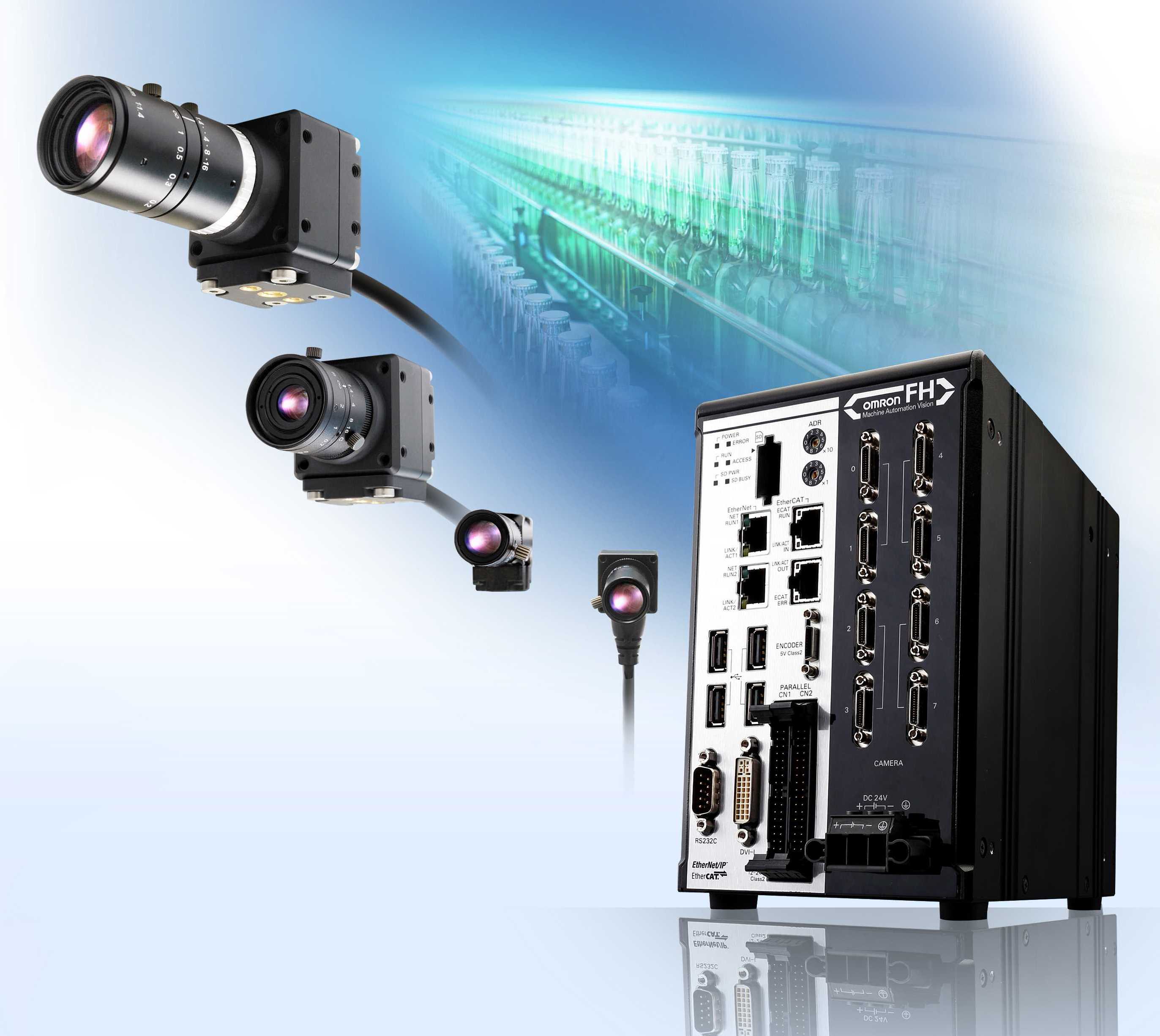 Systèmes de vision compacts rapides et polyvalents