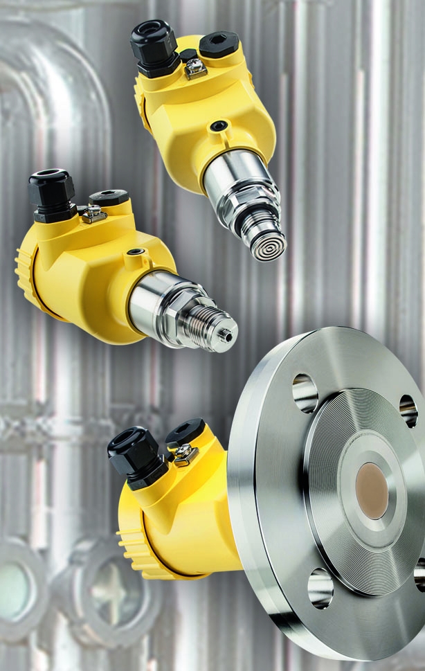 Série de trois capteurs de pression