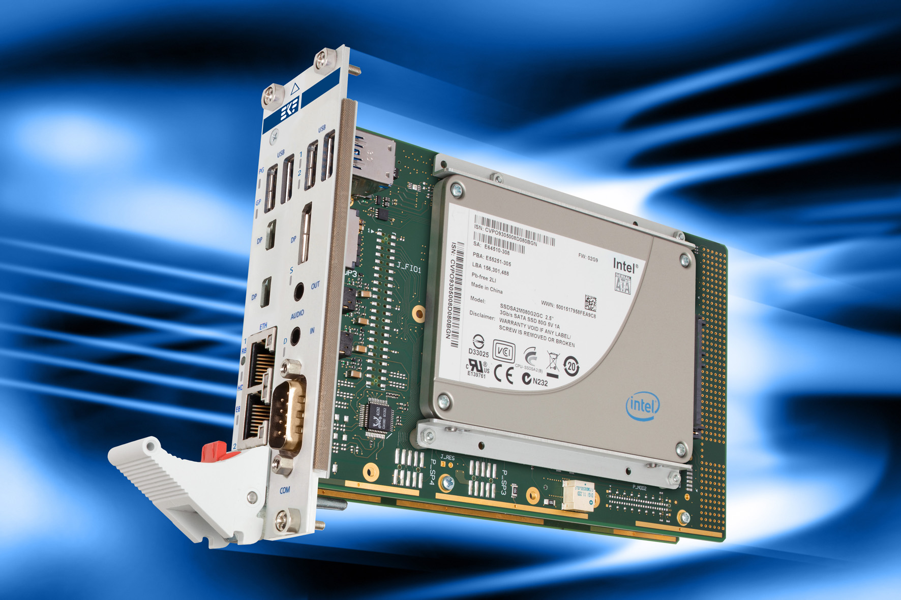 Nouvelle génération de cartes processeur 3U compact PCI