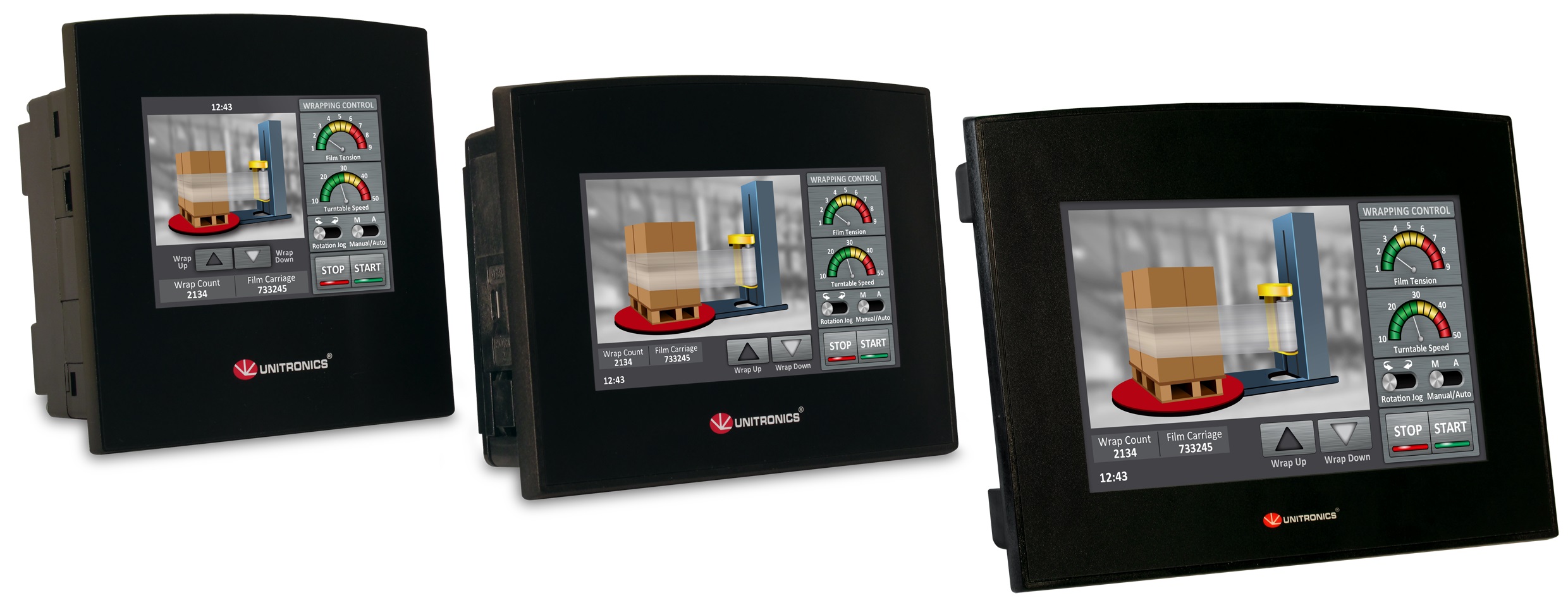 Automate à IHM 7 pouces série SAMBA de PL Systems Unitronics