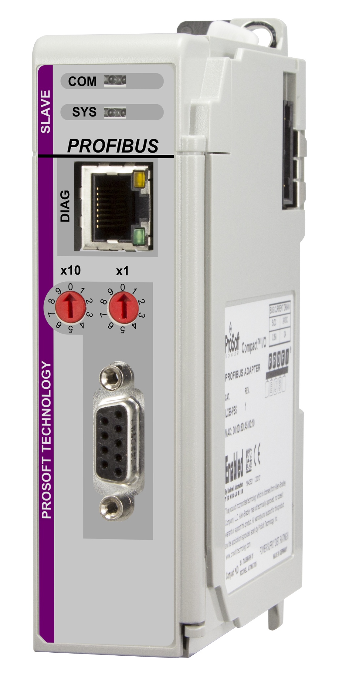 Interface PROFIBUS DPV1 de ProSoft Technology