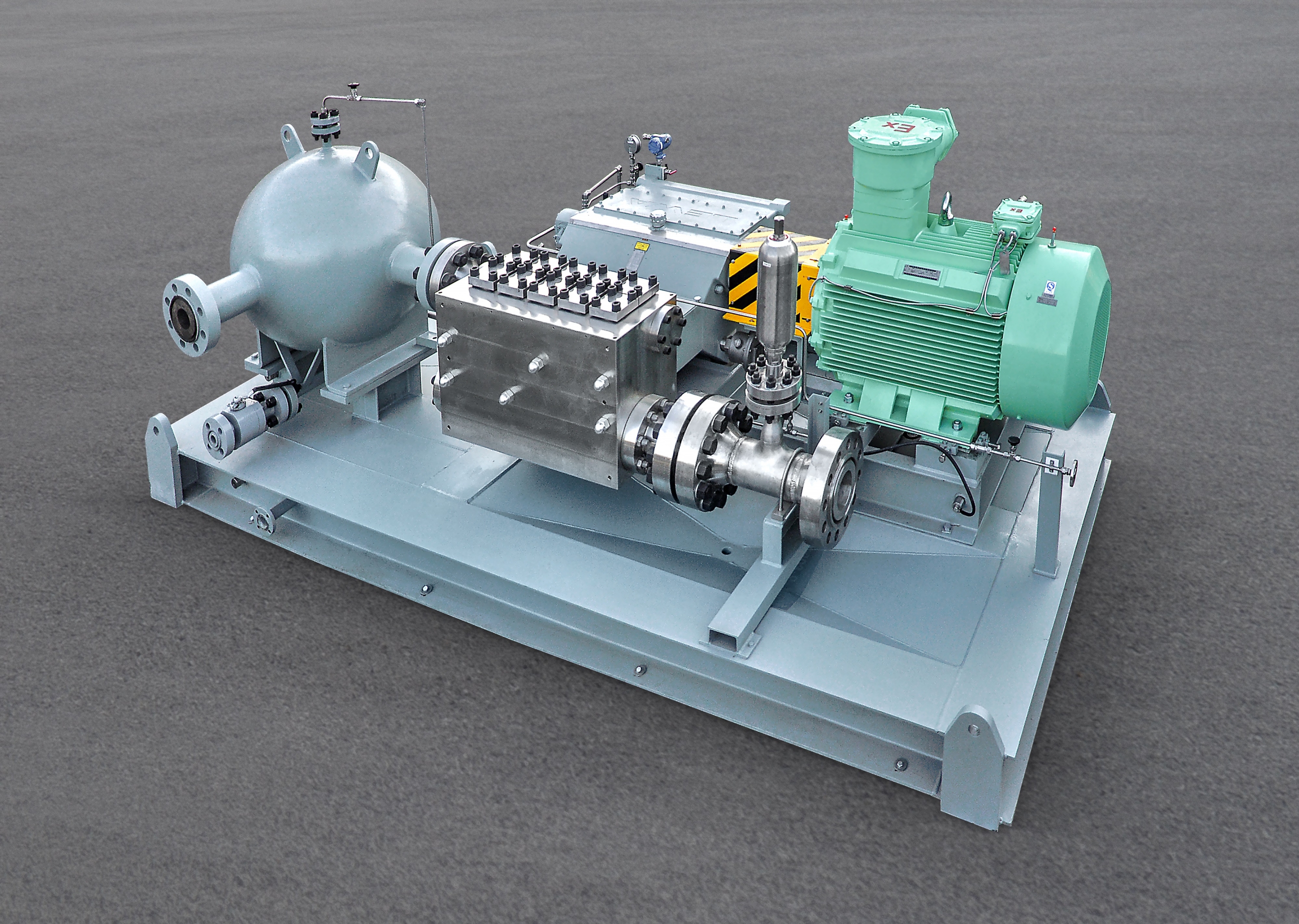 Des pressions dépassant 1000 bars