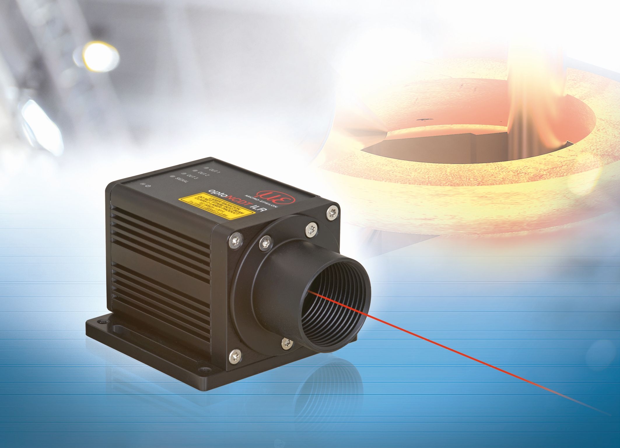 Capteur de distance laser pour les grandes distances de mesure dans les ...