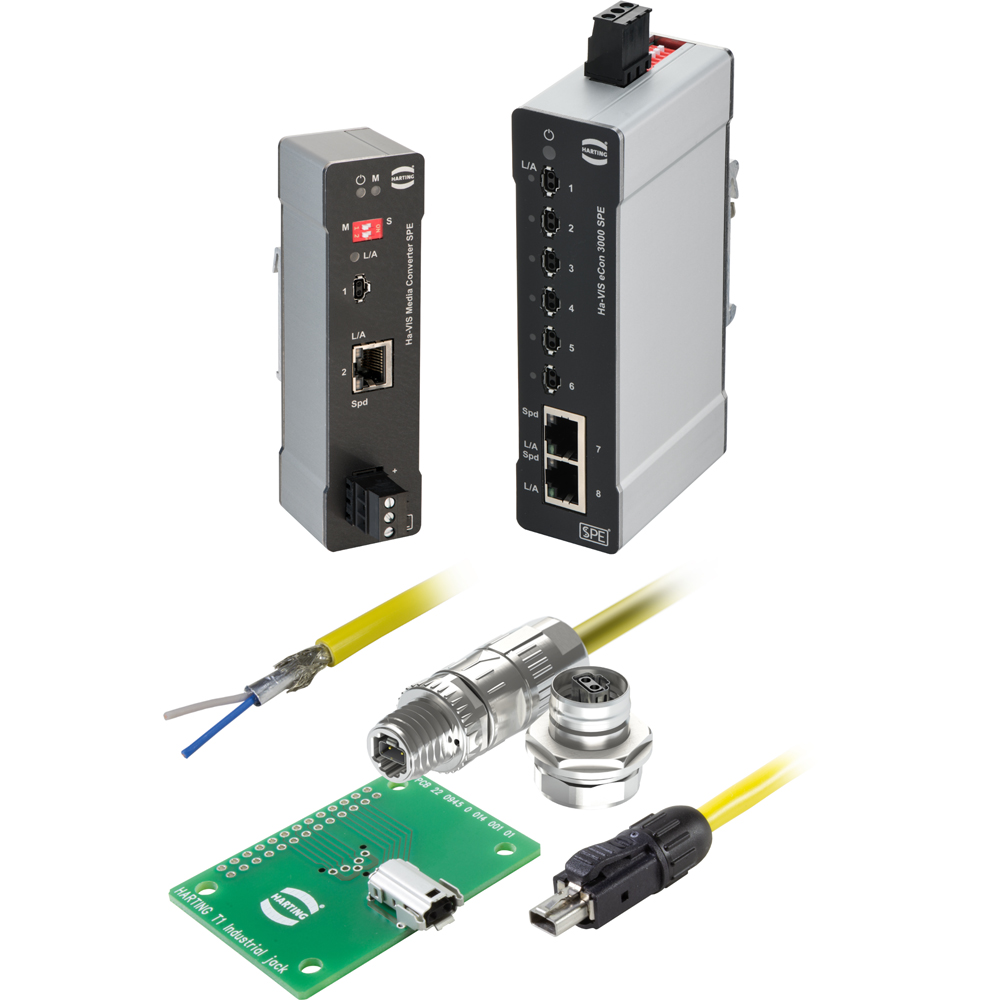 Câble Ethernet à paire unique pour transmission TCP/IP