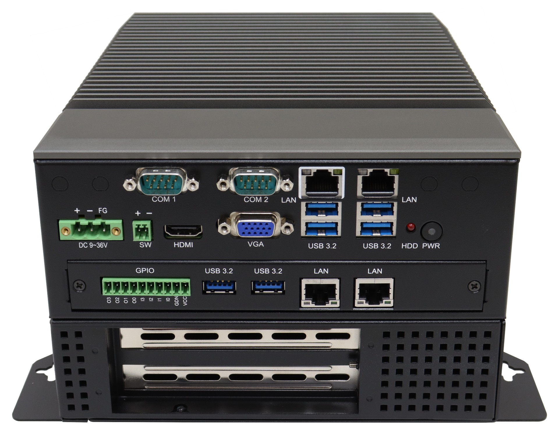 Box PC sans ventilateur dédiée à la vision industrielle