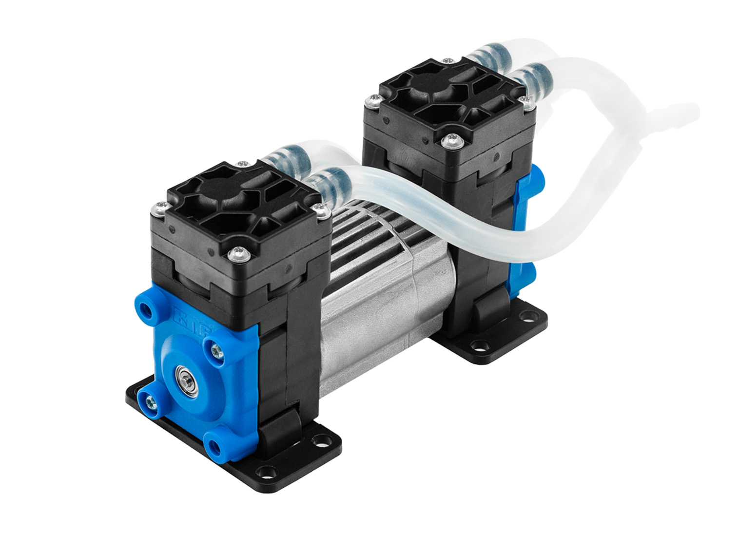 Micro-pompe à membrane pour gaz, compacte, silencieuse et performante