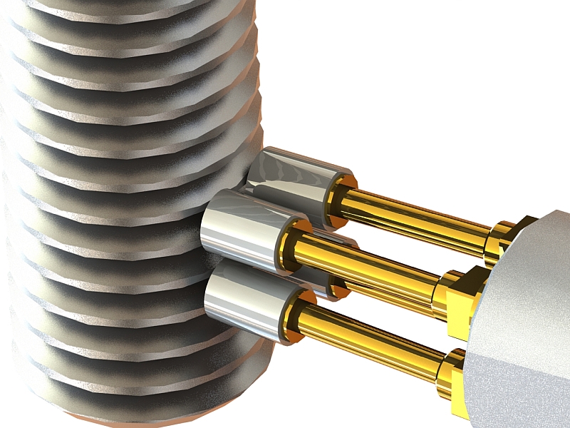 Pointe de test haute intensité pour se connecter efficacement sur les ...