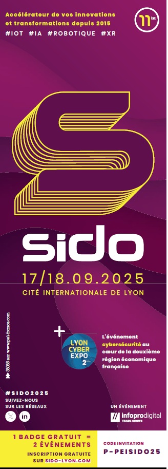 Salon SIDO Lyon 2026 – IoT, IA, robotique & XR en convergence