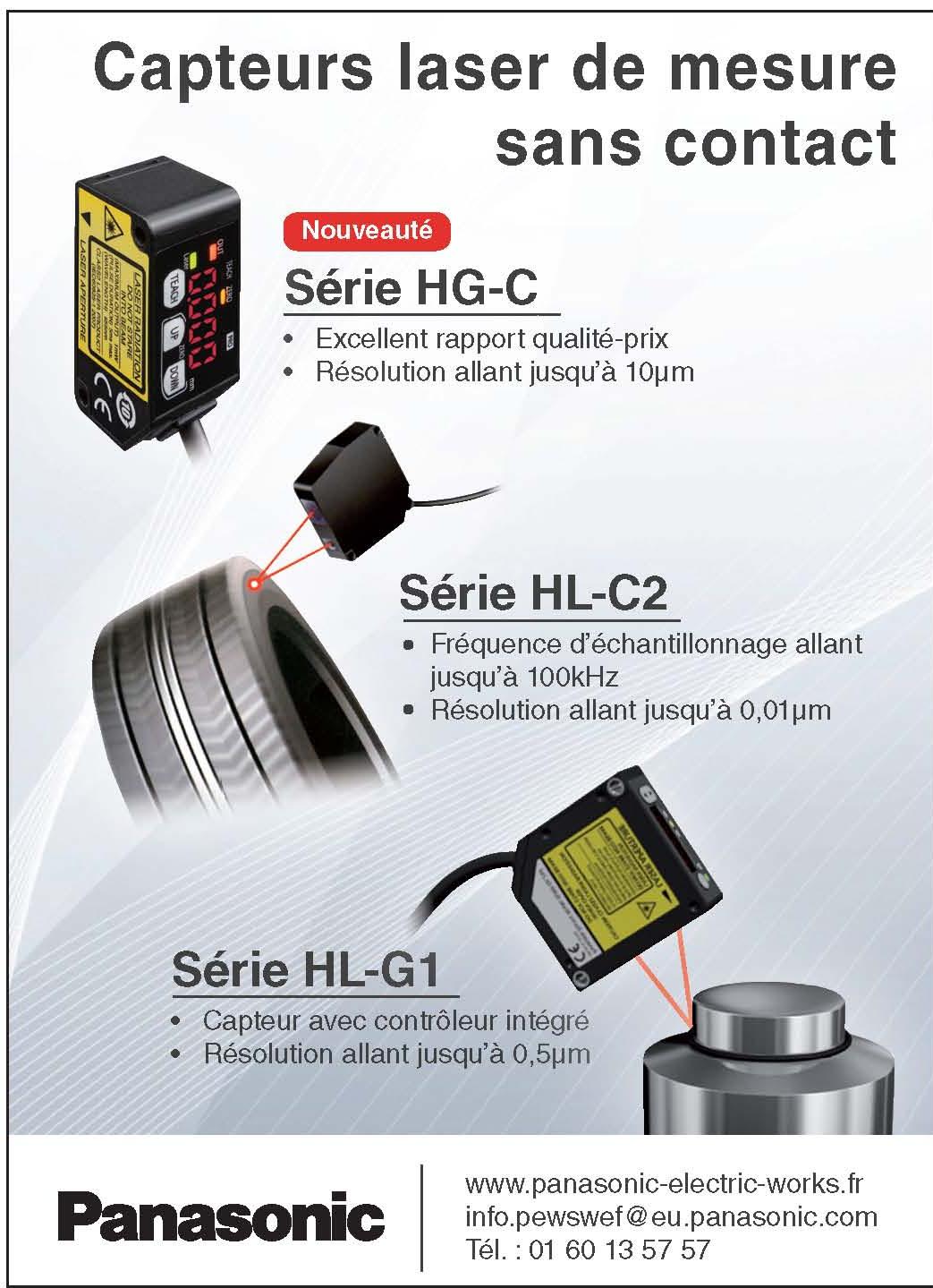 Capteurs laser de mesure