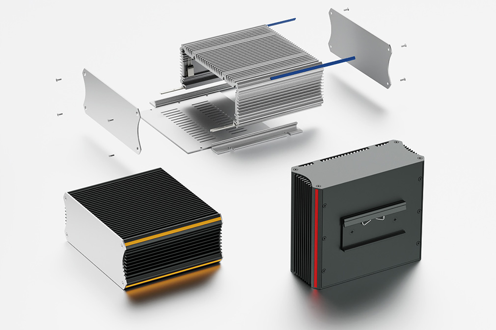 Boîtiers en aluminium pour PC intégrés sans ventilateur