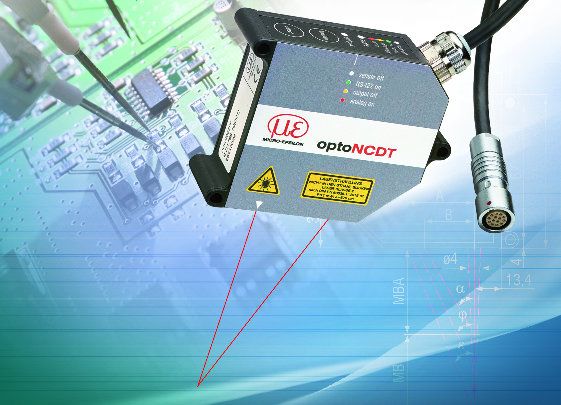 Capteurs laser puissants
