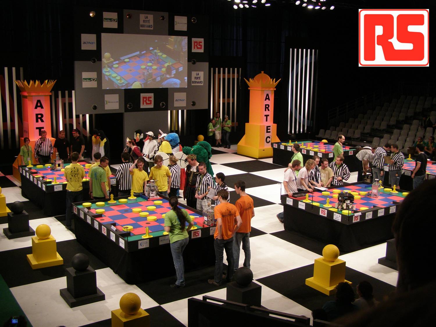 RS partenaire officiel de la XXème coupe de France de Robotique