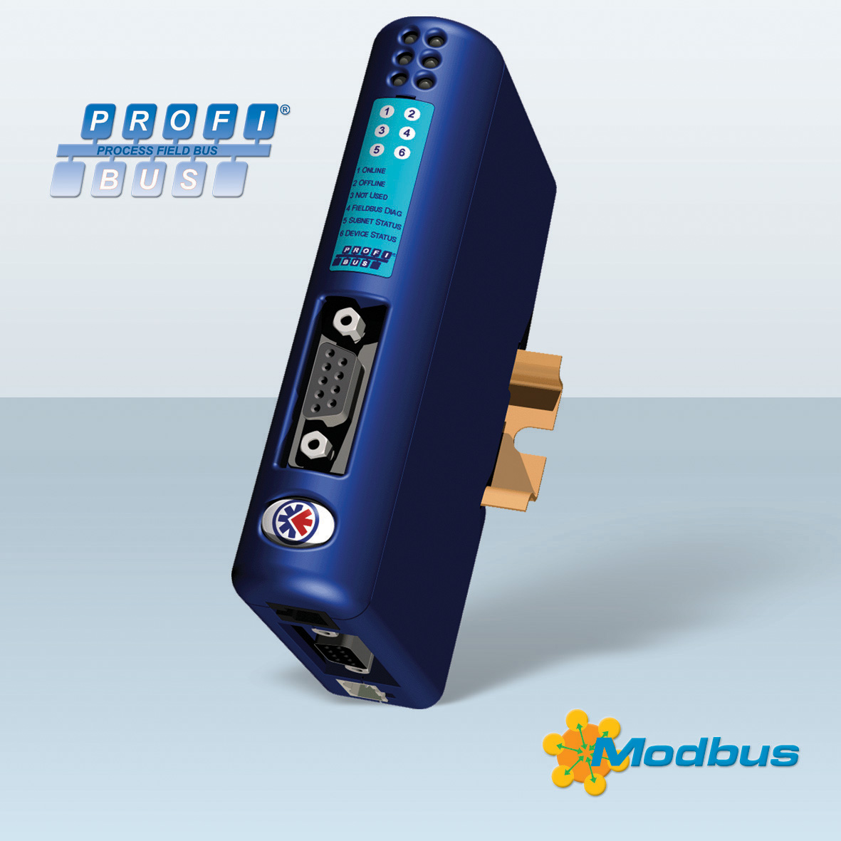 Convertisseur de protocole, interface Modbus vers Profibus