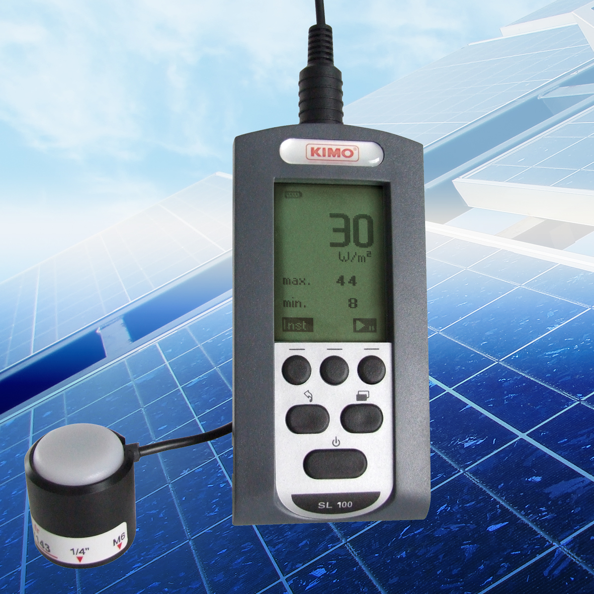 Solarimètres (pyranomètres)