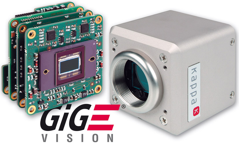 Caméra haute définition avec interface GigE Vision