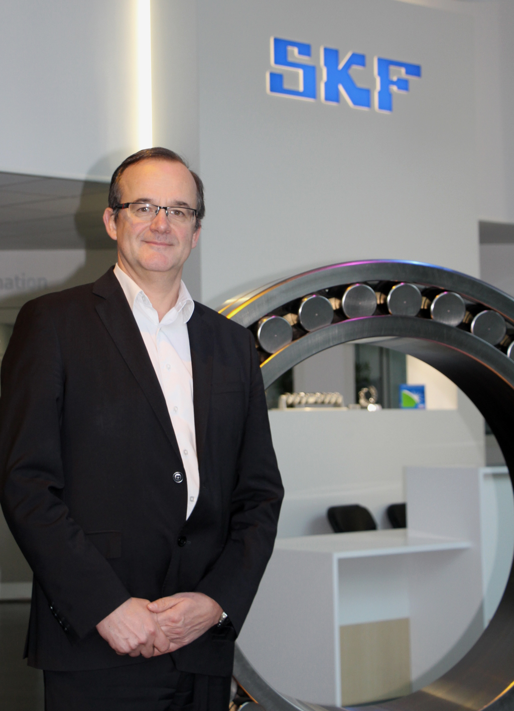 Eric Beghini, nouveau Directeur du site SKF de Saint- Cyr-sur-Loire
