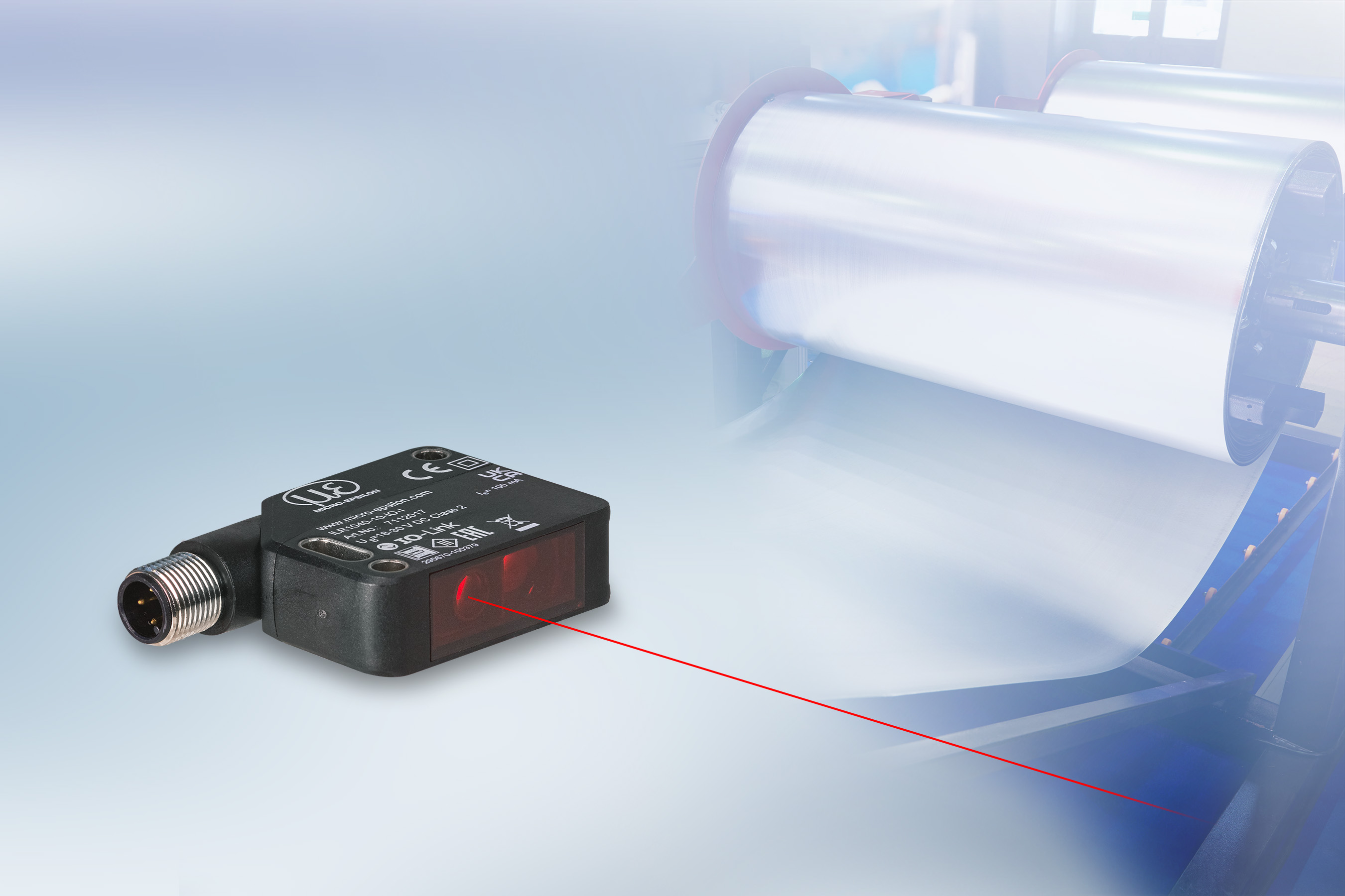 : L’optoNCDT ILR1040 est un capteur laser compact mesurant jusqu’à 60 m ...