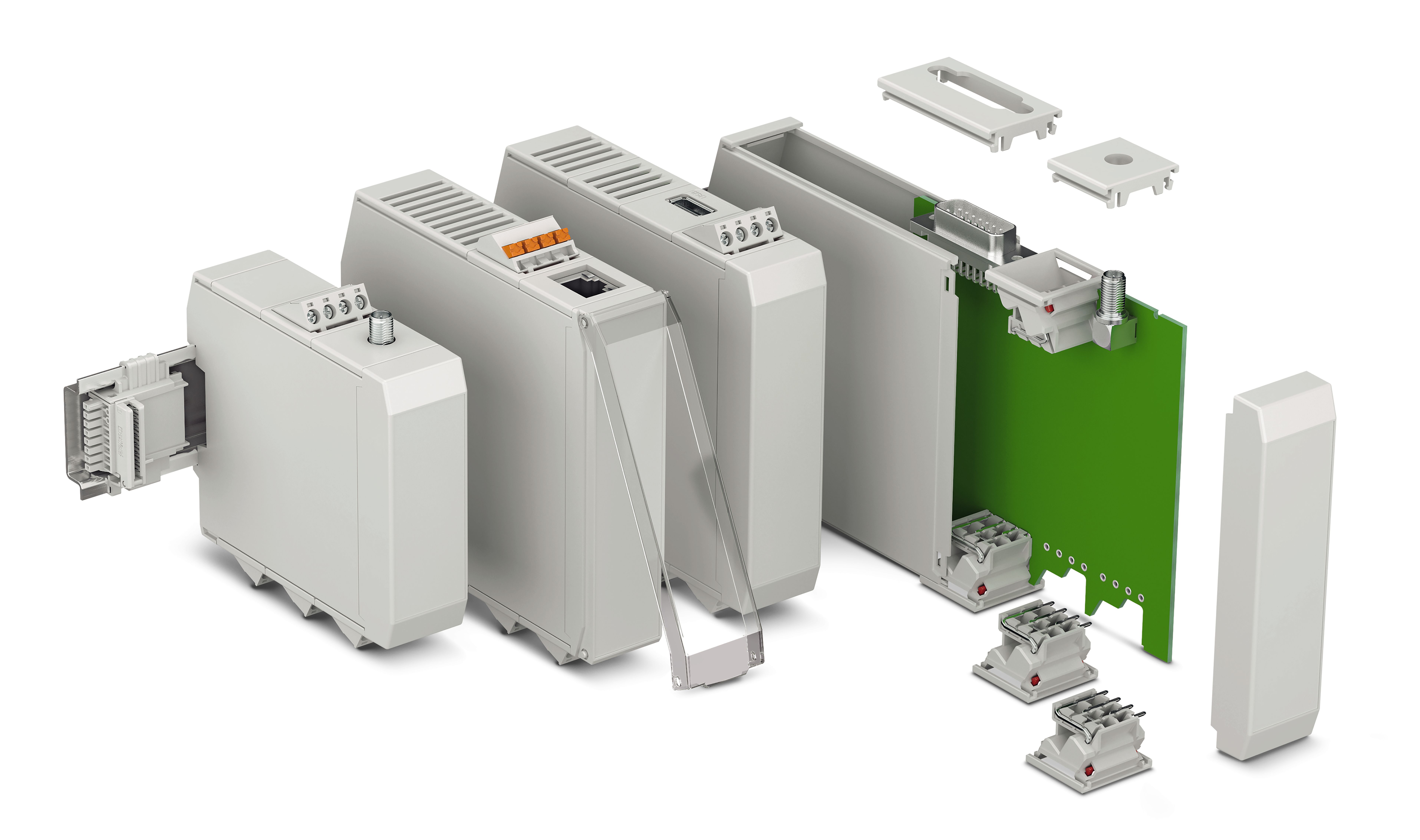 Boîtiers électroniques modulaires