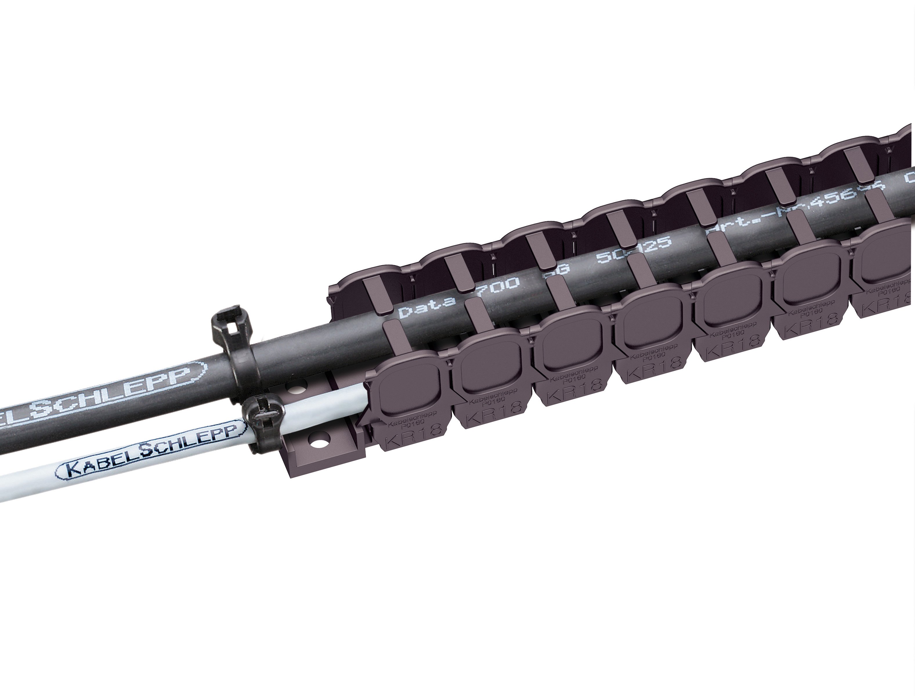 Porte-câbles légers et auto-portants