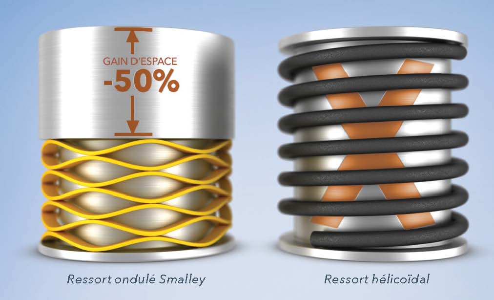 Ressorts ondulés de précision