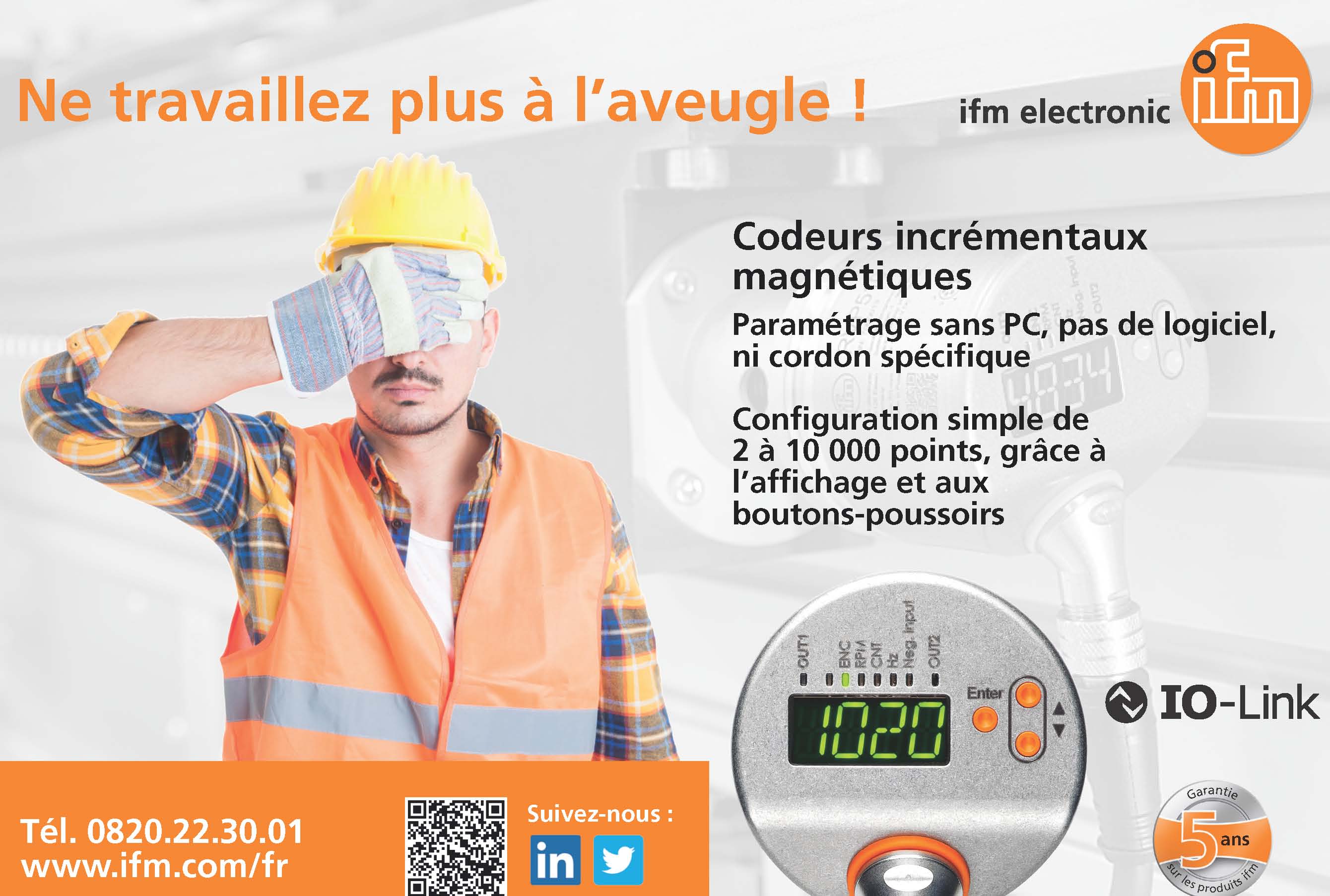 Codeurs incrémentaux magnétiques