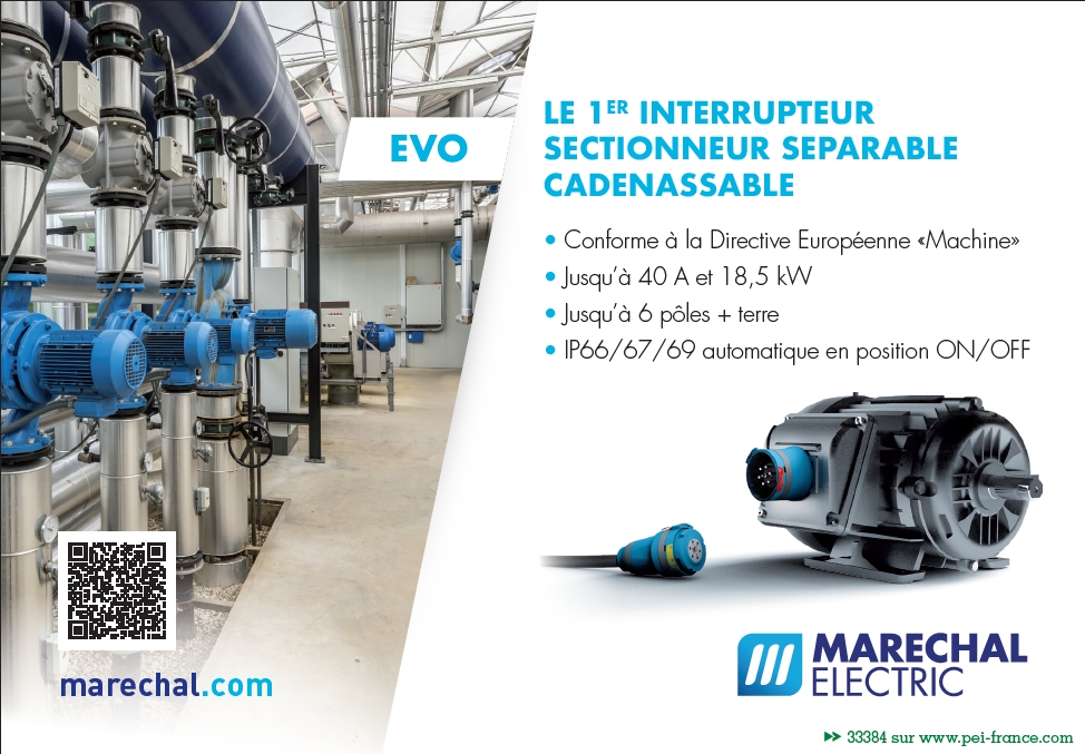 Interrupteur sectionneur séparable cadenassable de Marechal Electric