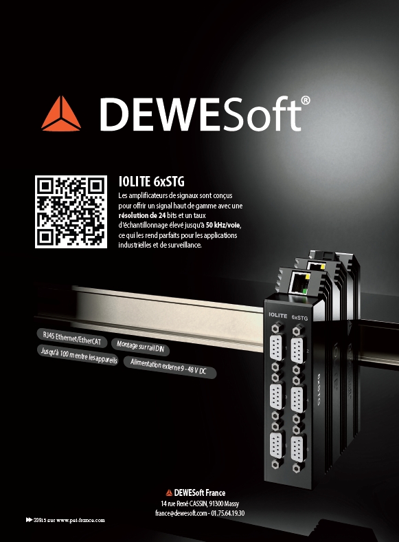 Amplificateurs de signaux de DEWESoft