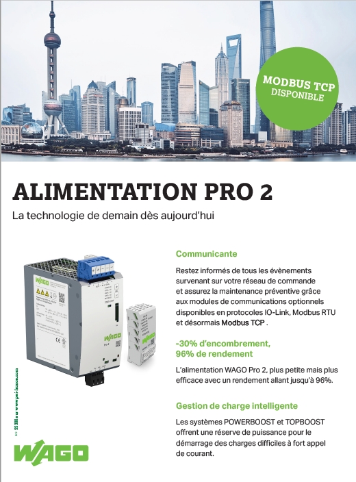 Alimentation Pro2 de Wago